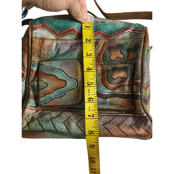 Anuschka | Bags | Anuschka Never Used Handpainted Leather Travel ...